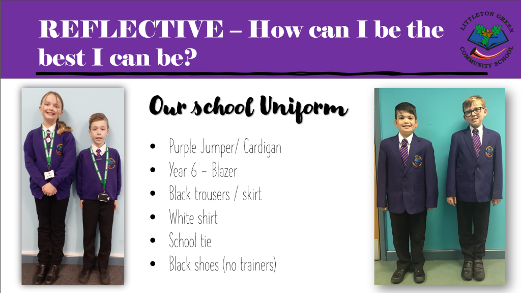 School Uniform - Littleton Green Community School